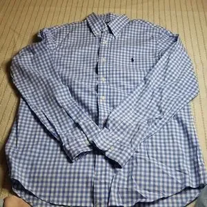 Ralph Lauren | Shirts | Ralph Lauren Mens Baby Blue And White Picnic ...